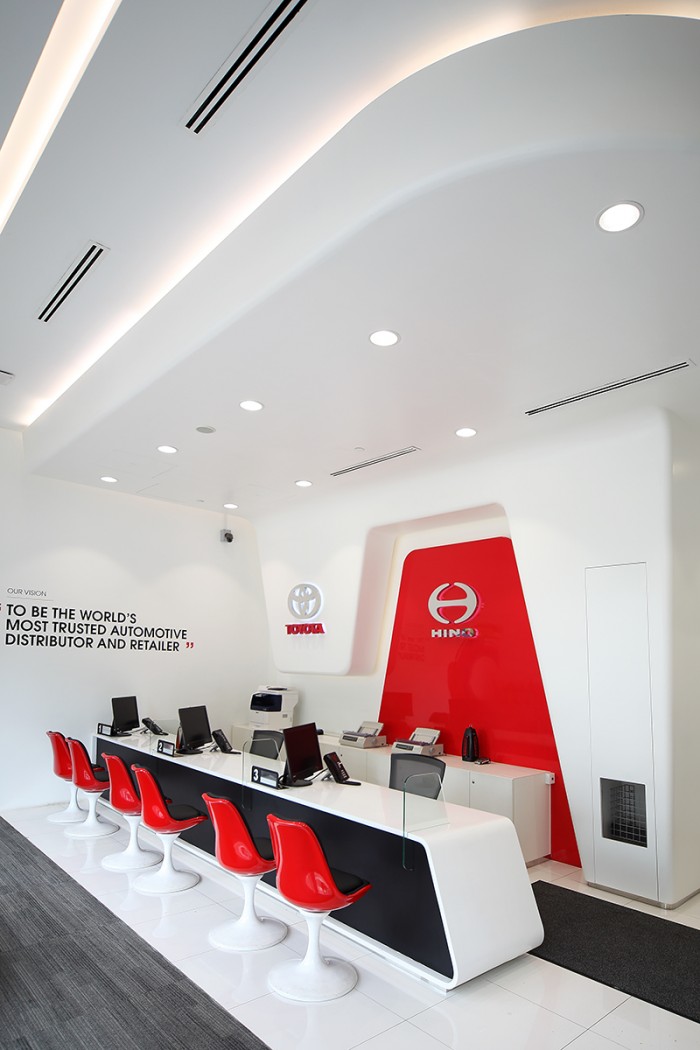 Inchcape Singapore 英之杰 - Commercial Interior Design | DB&B