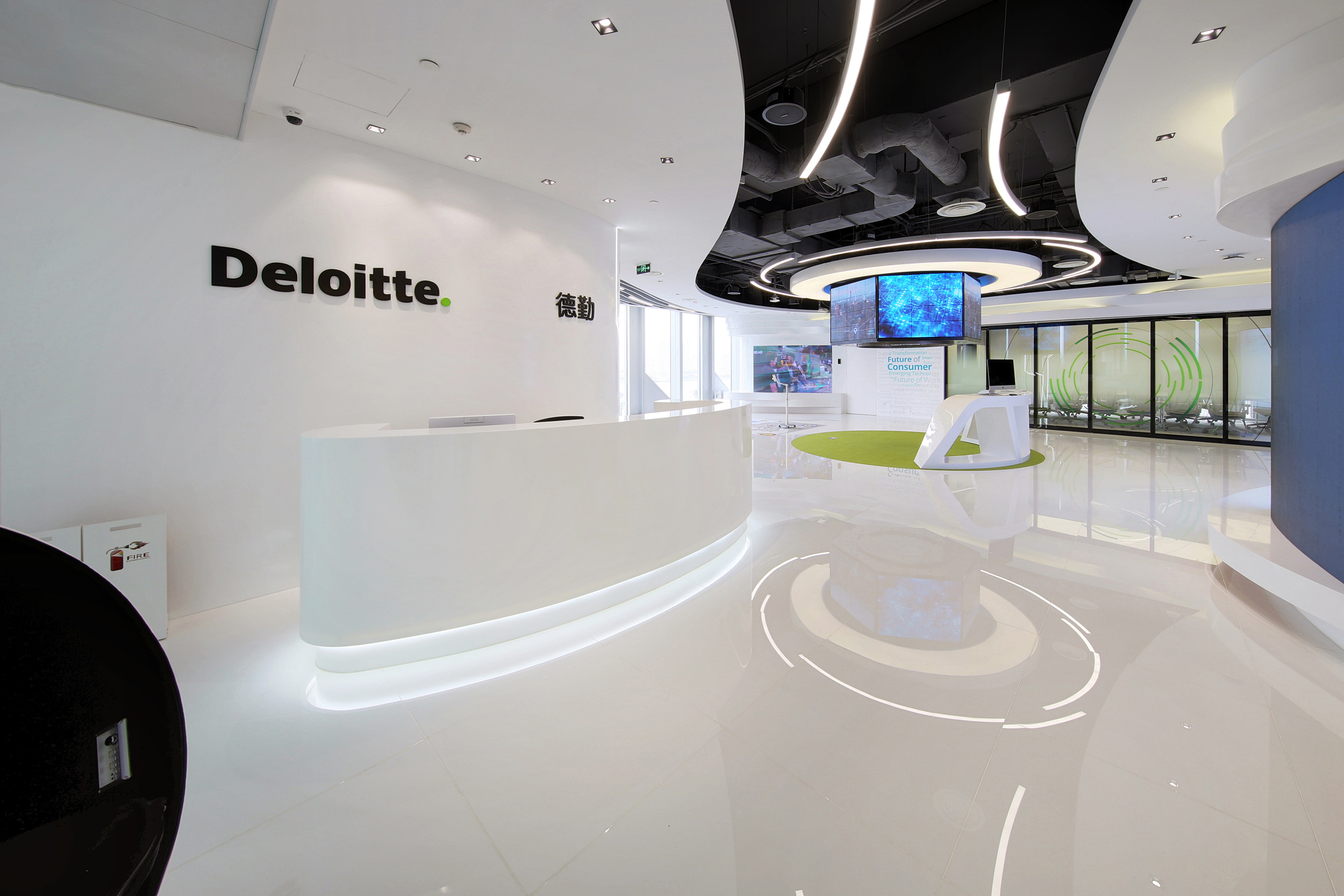 Deloitte IDDC 德勤 - Commercial Interior Design | DB&B