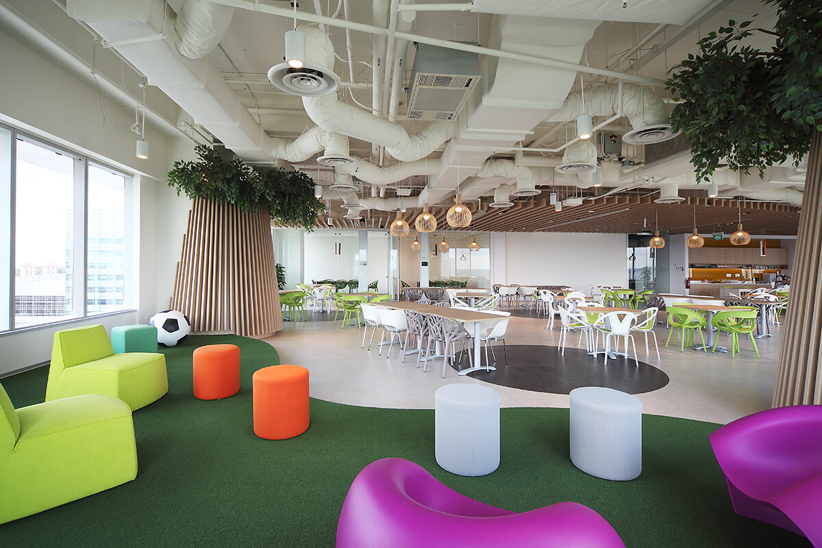 DB&B’s Office Design for Garena Group Recognised at The Design ...